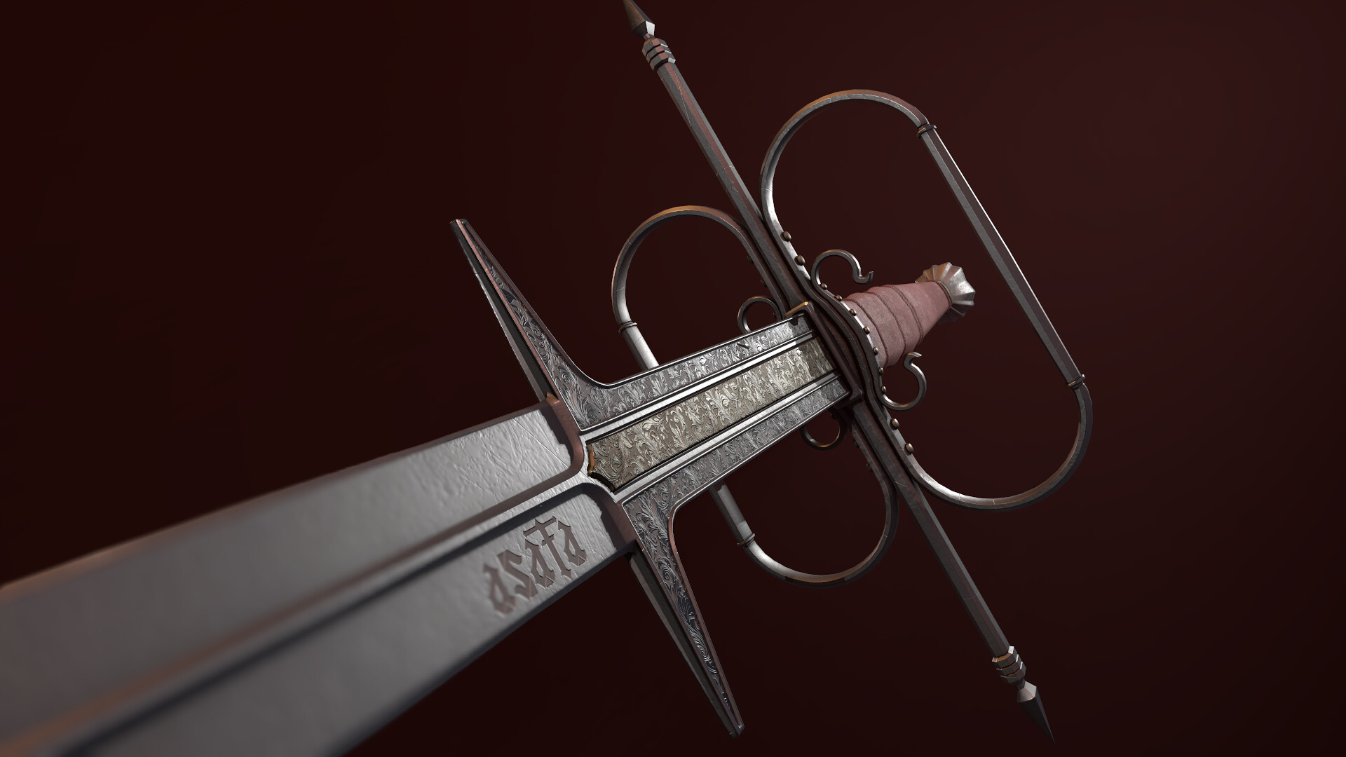 ArtStation - Sword for ASATA (Real-Time Demo)
