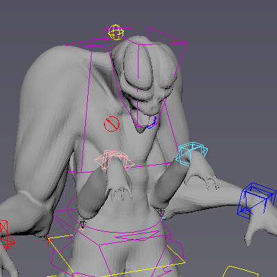 ArtStation - FourArm Rig - Prototype