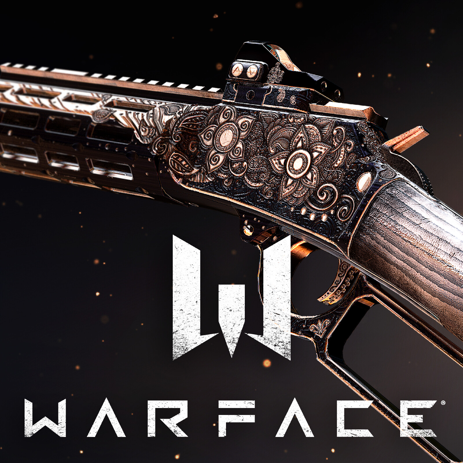 ArtStation - WARFACE | "Luxe" weapon skins, Part 1