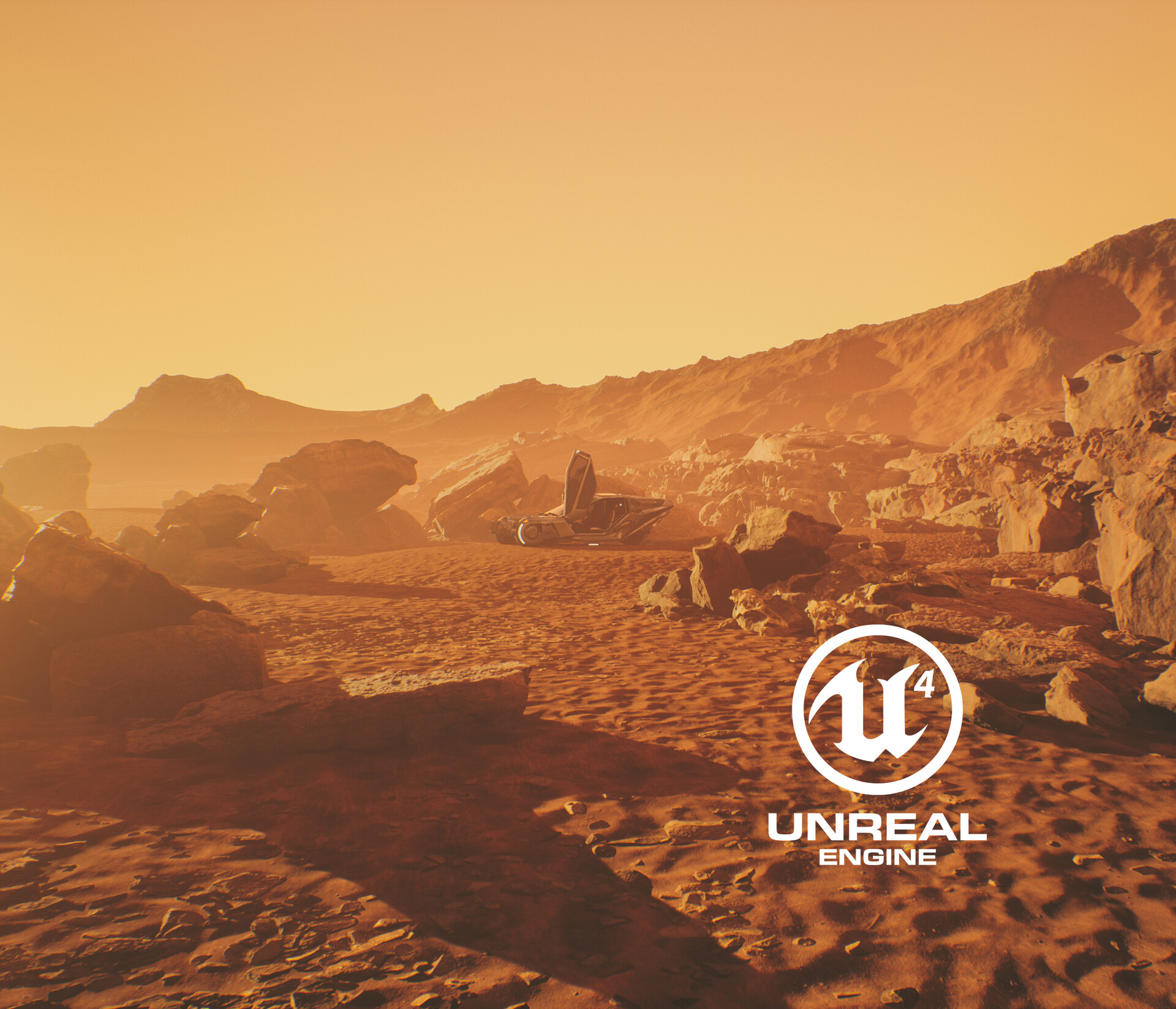 ArtStation - Mars Environment - Unreal Engine 4