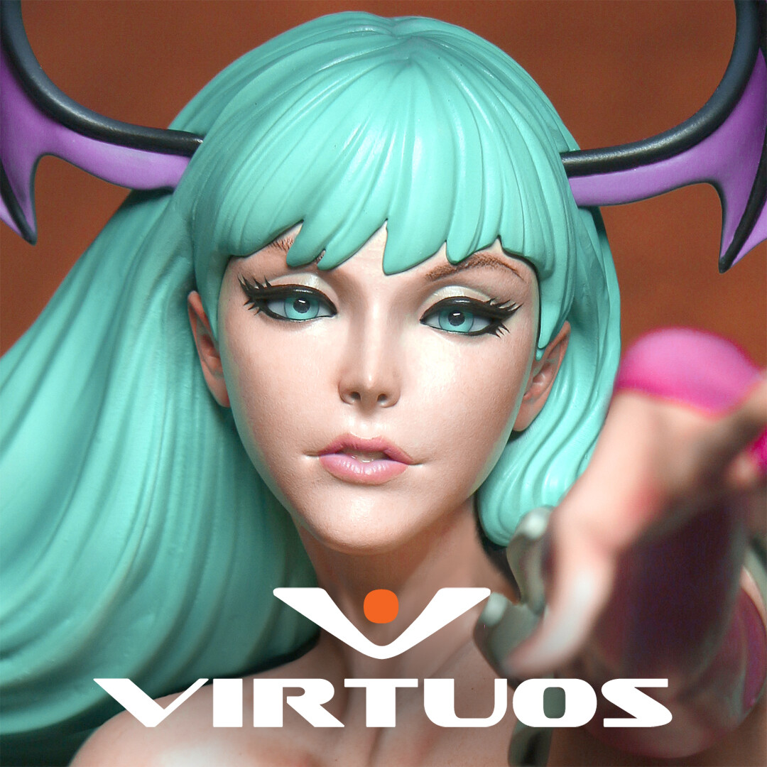 Virtuos - Darkstalkers: Morrigan Statue | Mufizal #VirtuosTalent