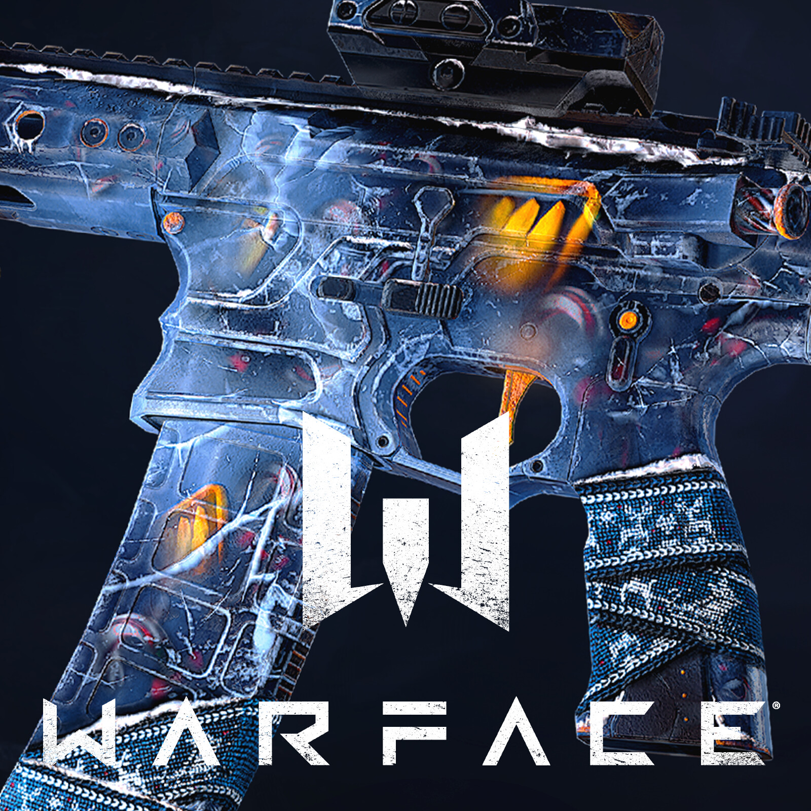 ArtStation - WARFACE | ICE Christmas skins for Weapon