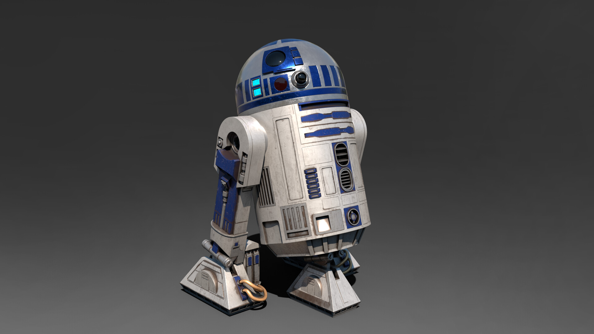 ArtStation - R2D2 3D Model