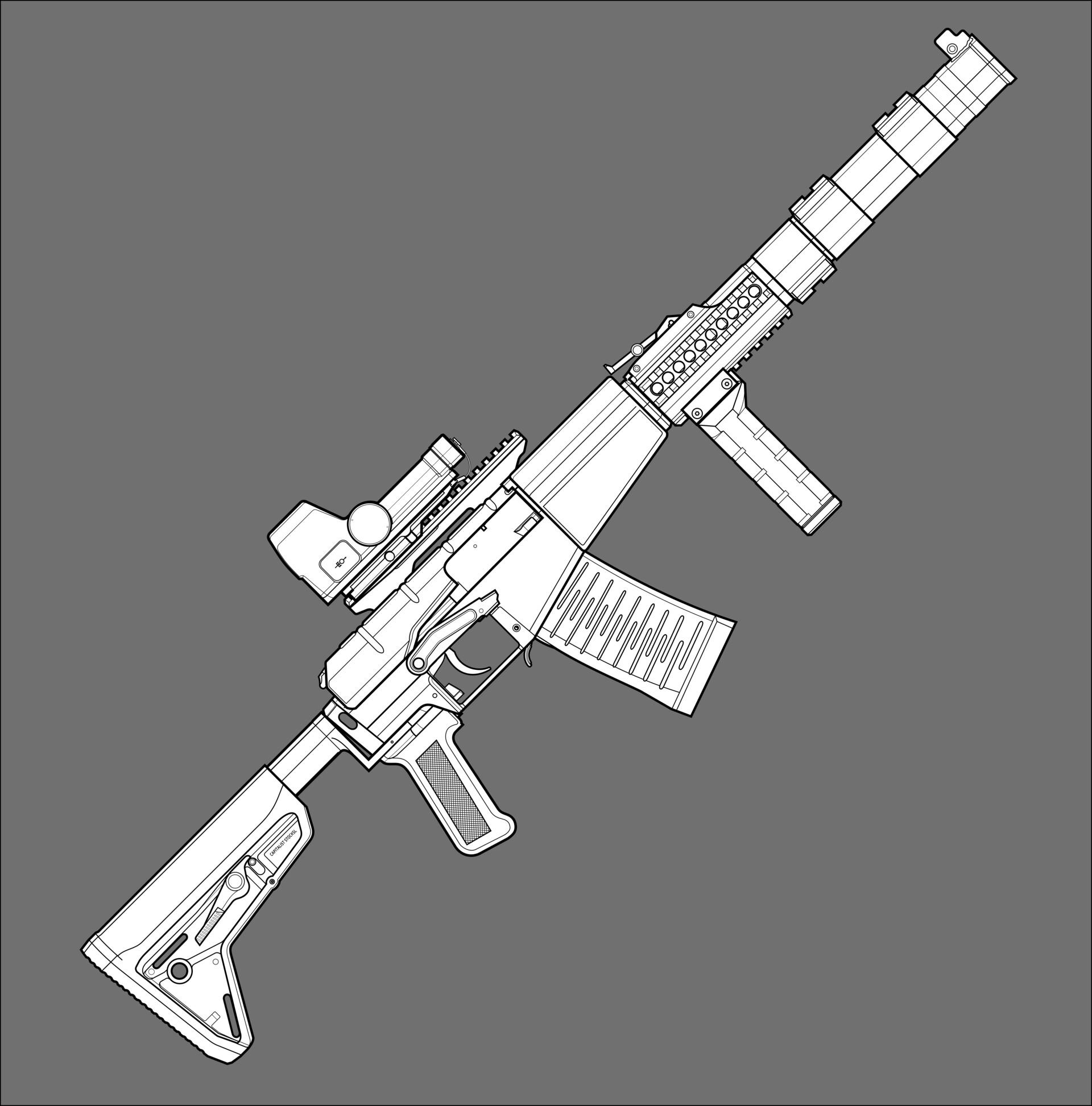 ArtStation - AS VAL Trace