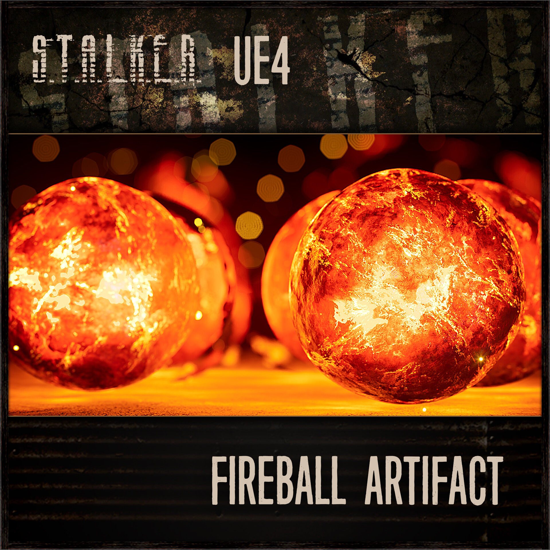 ArtStation - S.T.A.L.K.E.R. UE4 - Assets - Artifacts - Fireball