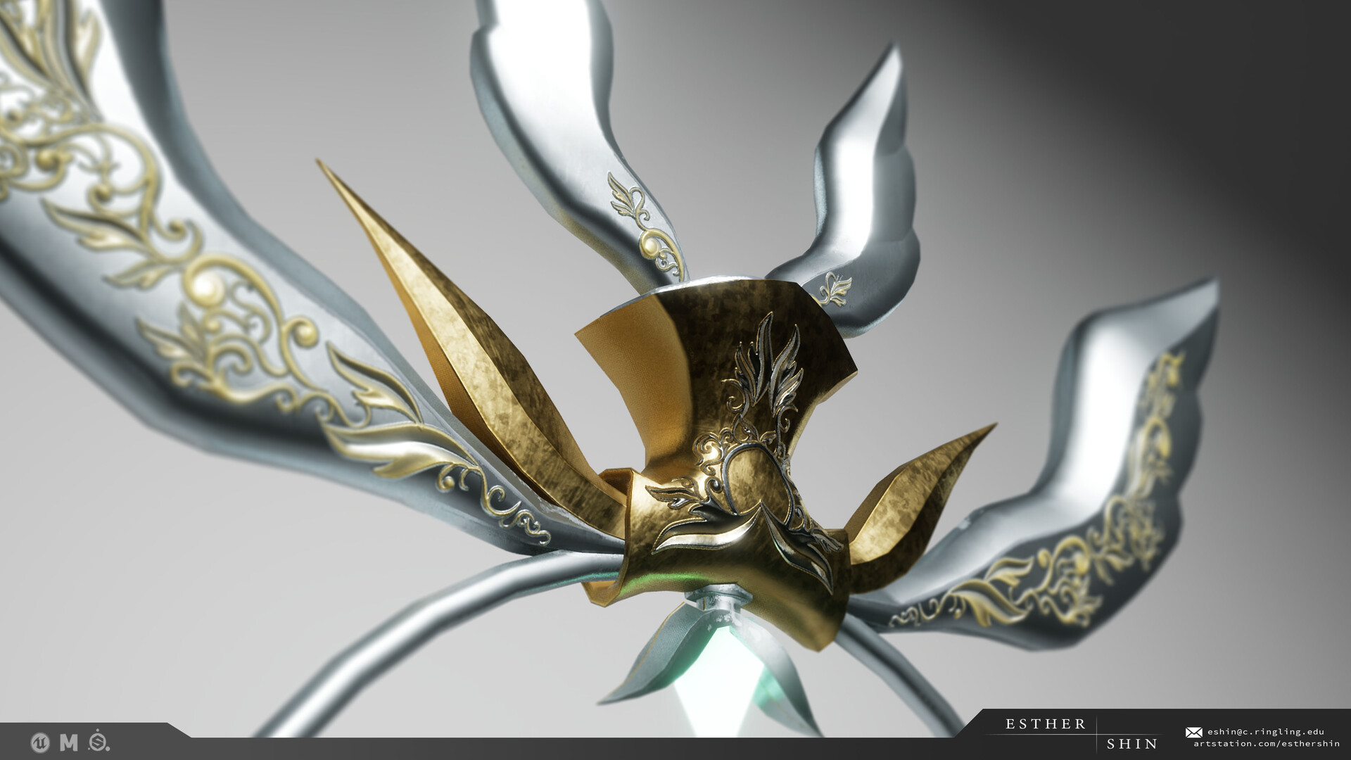 ArtStation - Hero Prop - Shepherd Staff and Upgraded God Staff (Concept ...