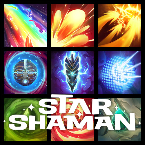 ArtStation - Star Shaman - Icons