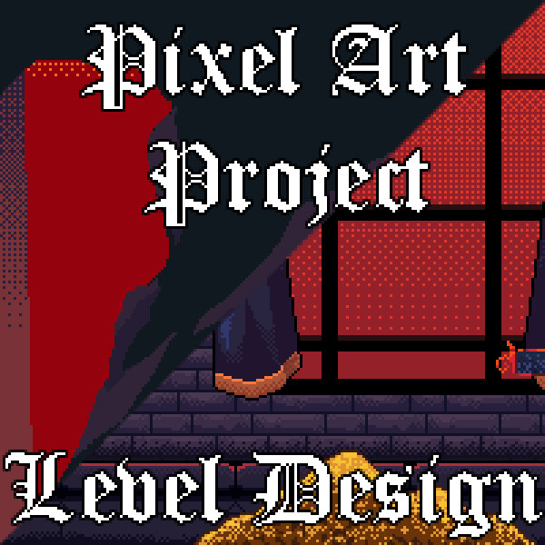 ArtStation - Pixel Art Game Asset Project - Level Design for Cat out of ...