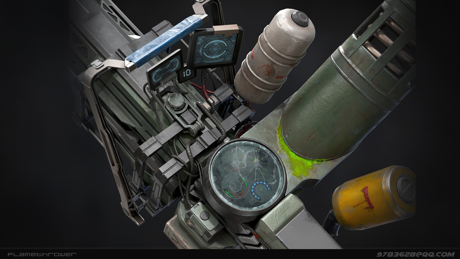 ArtStation - flamethrower