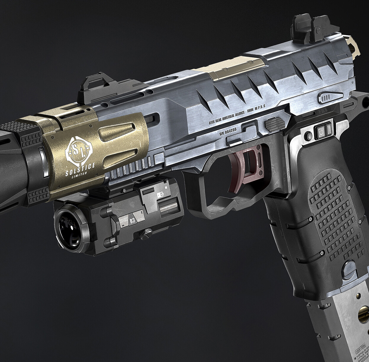ArtStation - Concept pistol