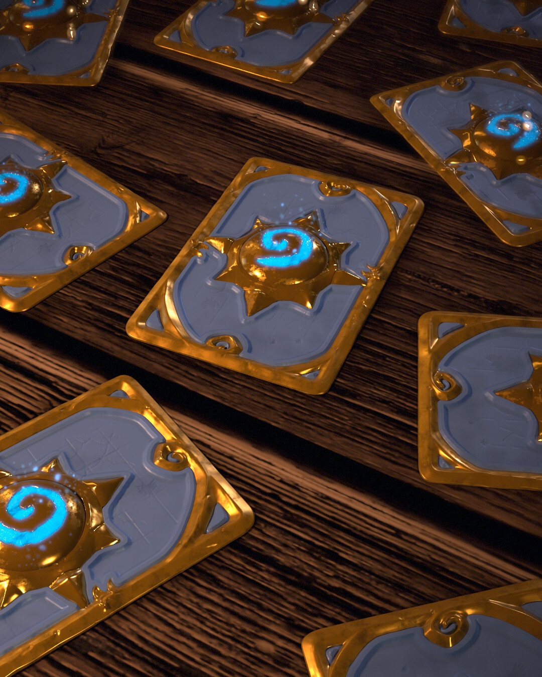 ArtStation - Hearthstone Card back Model