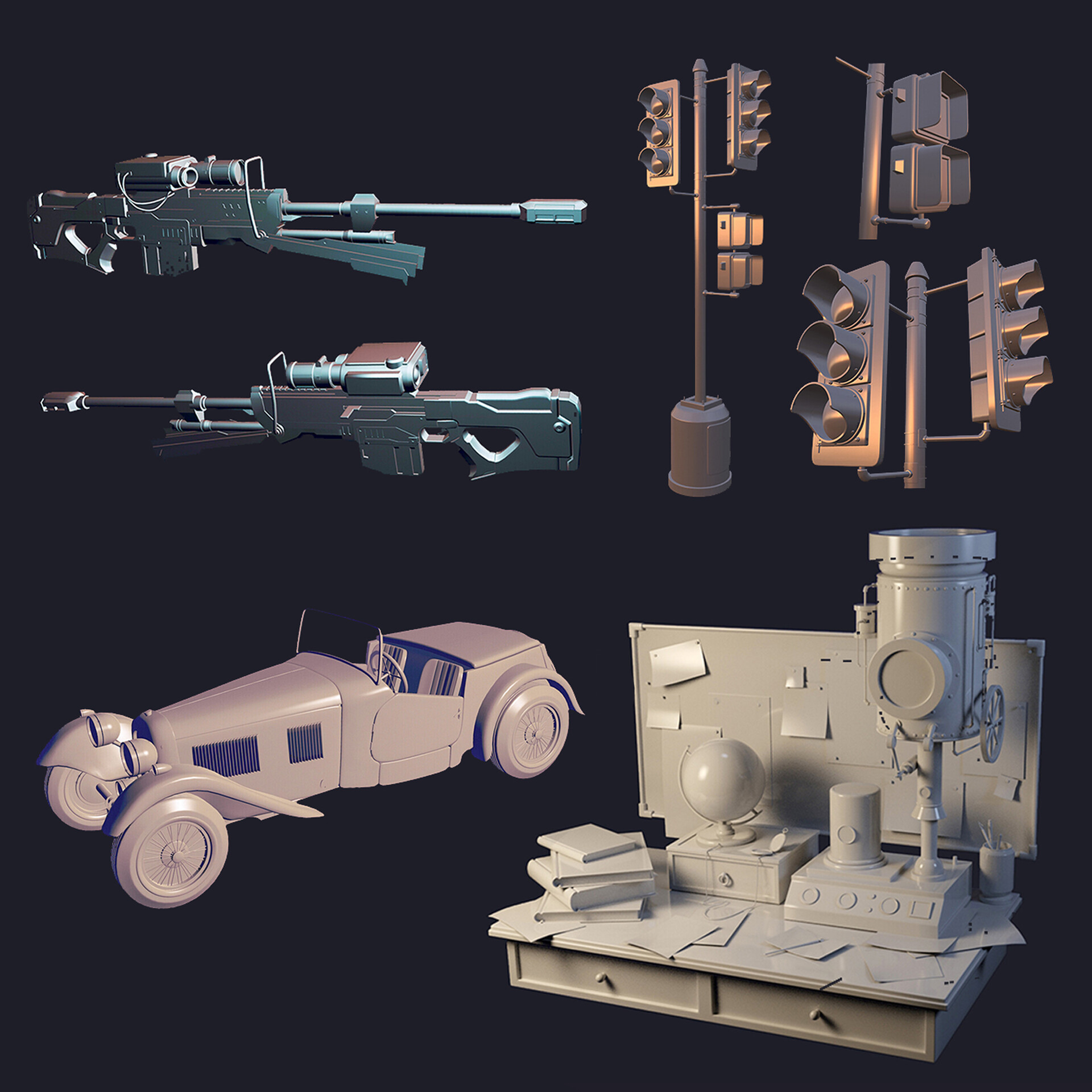 ArtStation - 3ds Max Practices