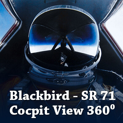 ArtStation - Lockheed SR-71 Blackbird - Inside The Cockpits 360˚ VR (4K ...