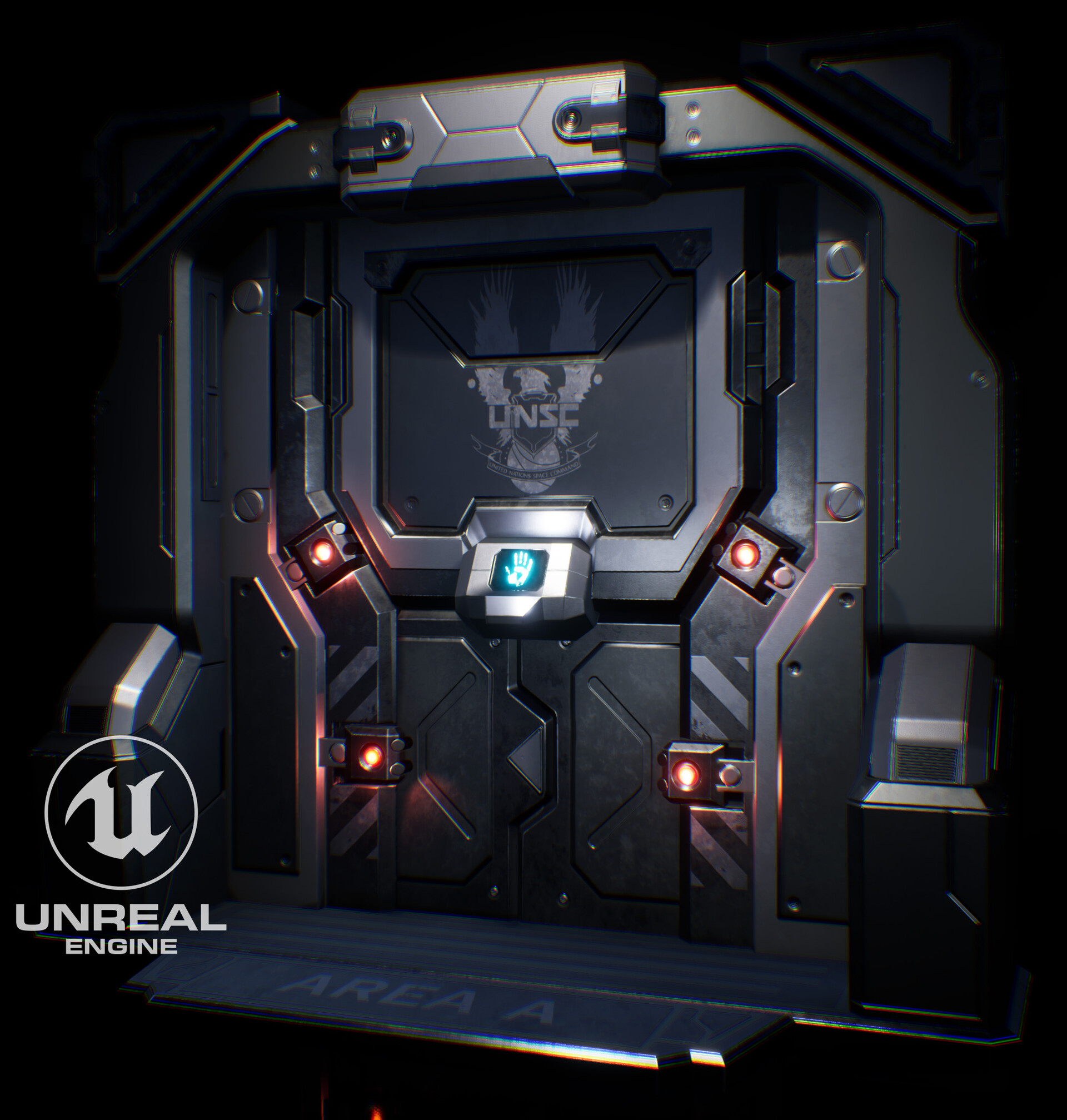 ArtStation - Sci-fi gate