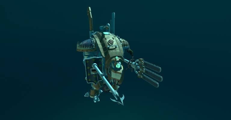 ArtStation - Warhammer 40,000 - Imperial Knight Armiger