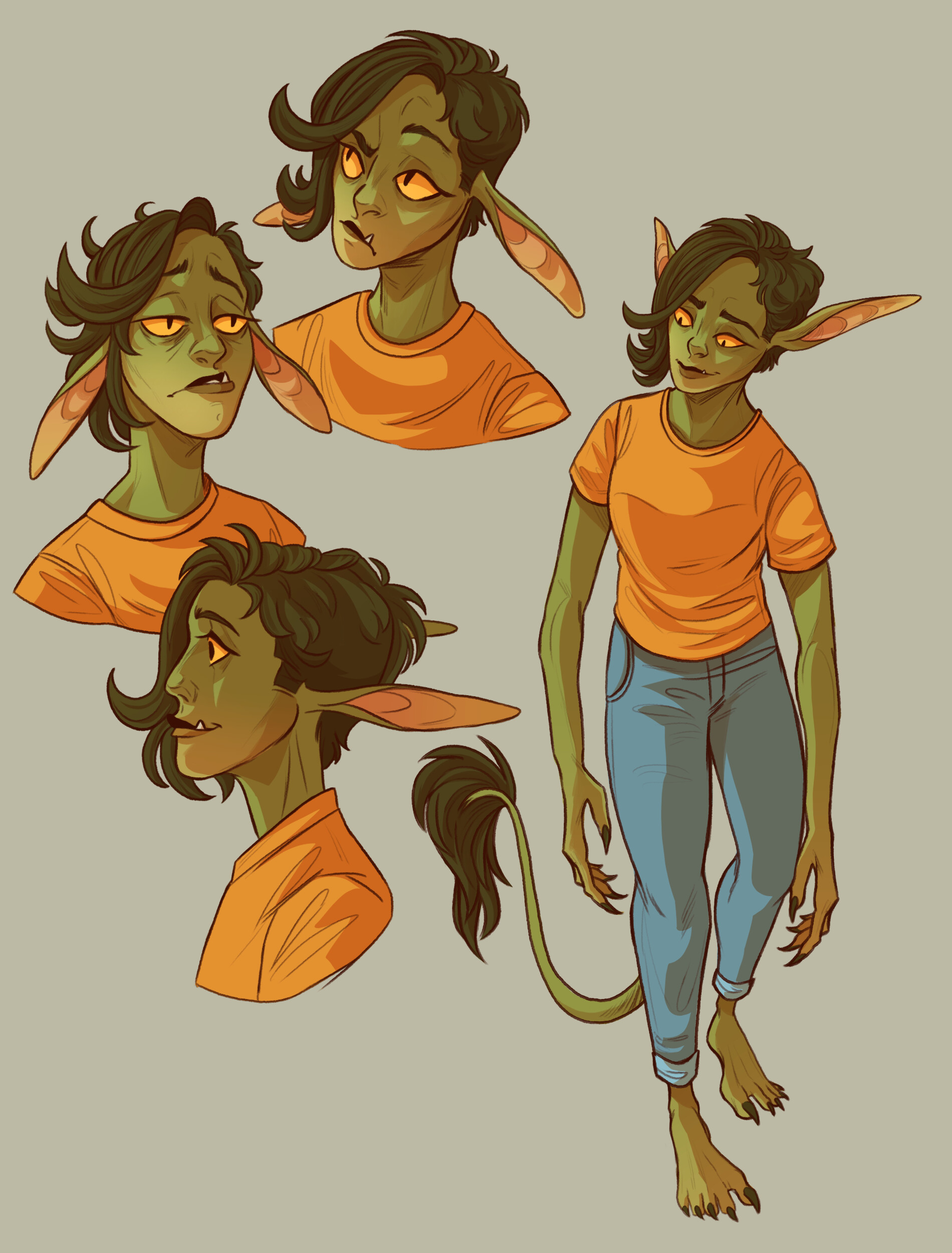 ArtStation - Goblin Character Design