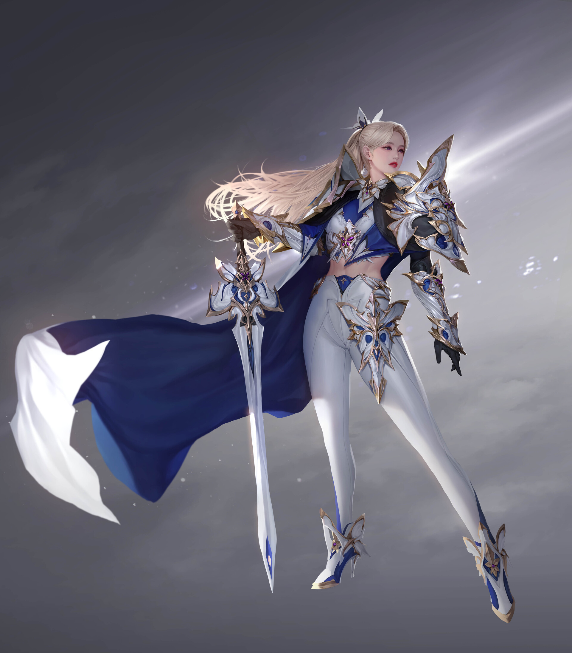 ArtStation - One Handed Sword Knight