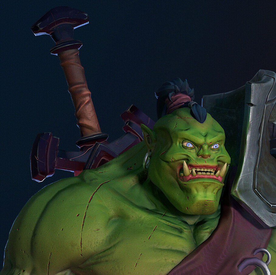 ArtStation - Orc_Warrior_Final