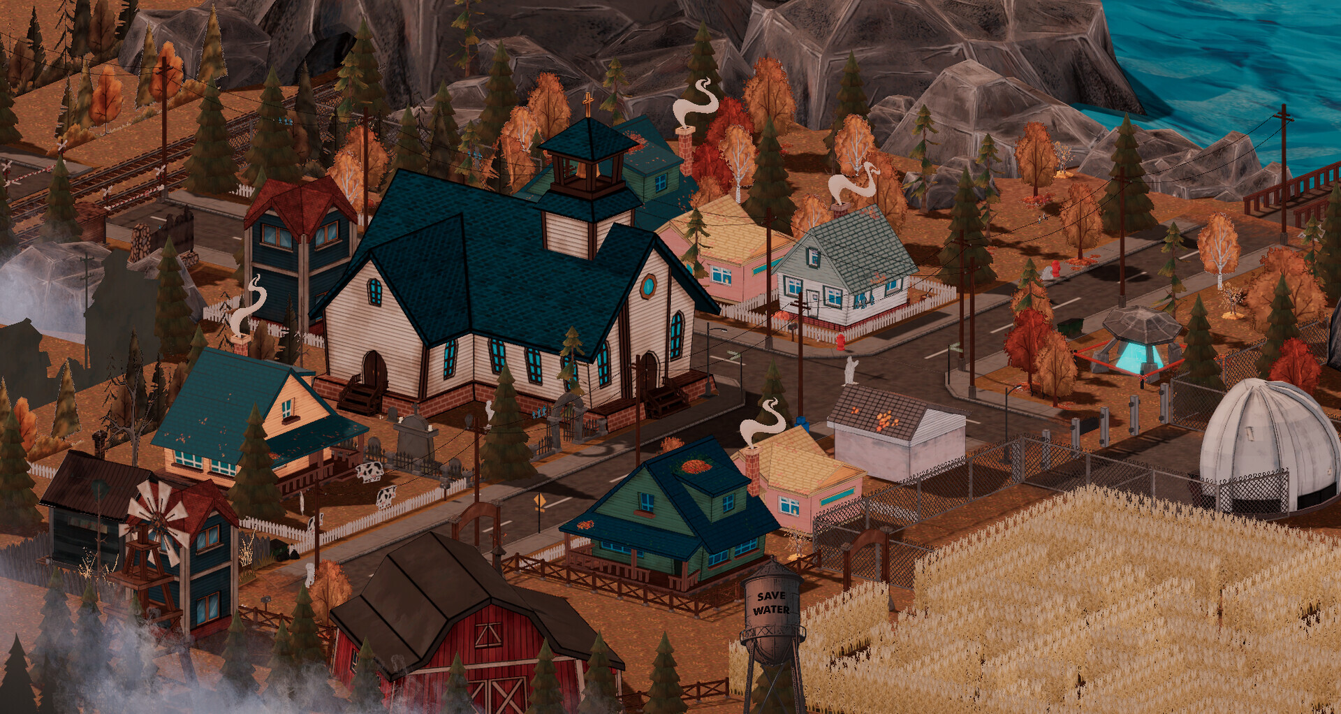 ArtStation - Co-op puzzle Game Local Paper Small Town (VR + Newspaper)