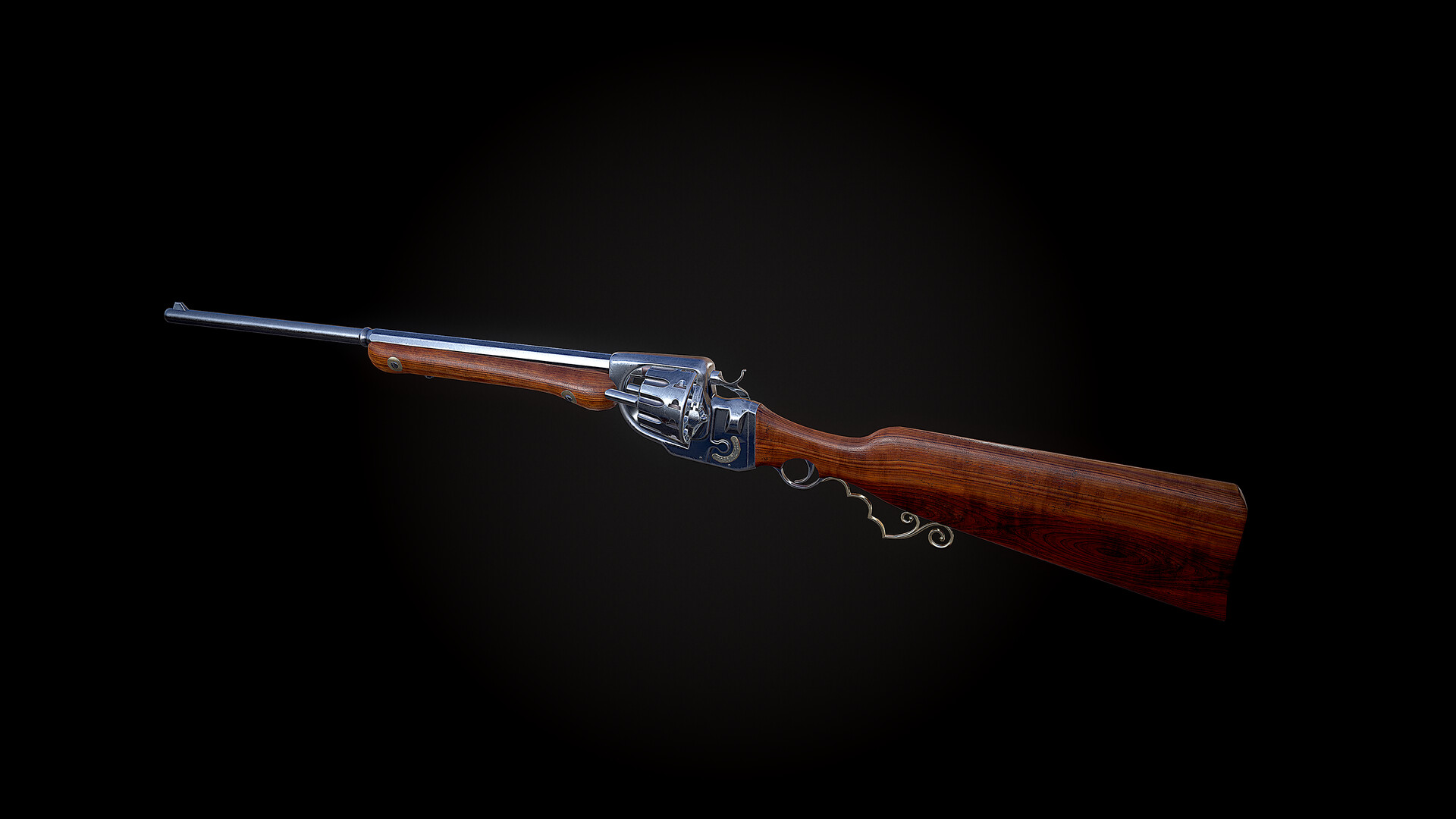 ArtStation - Tibbert 12 - Shot Revolving Rifle