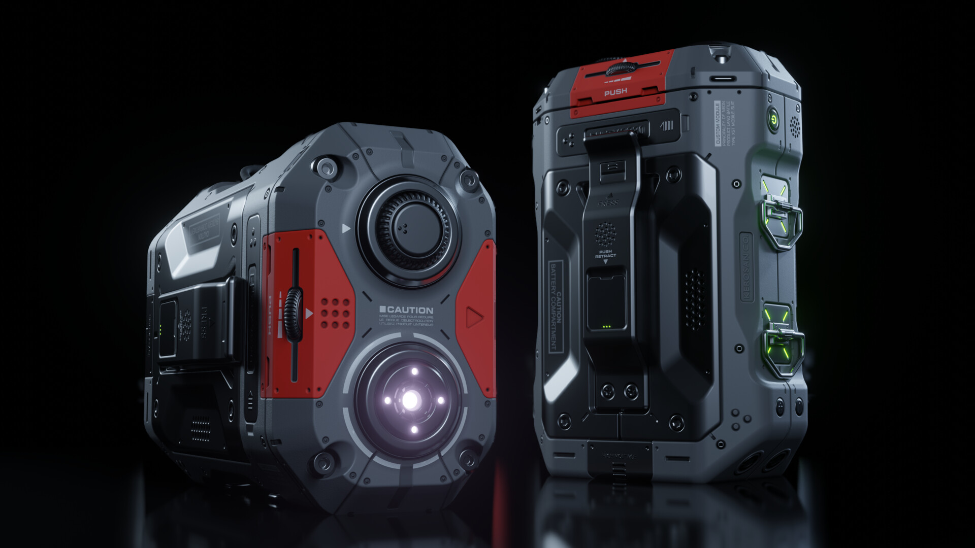 Carol Sung - SCI-FI Battery Pack