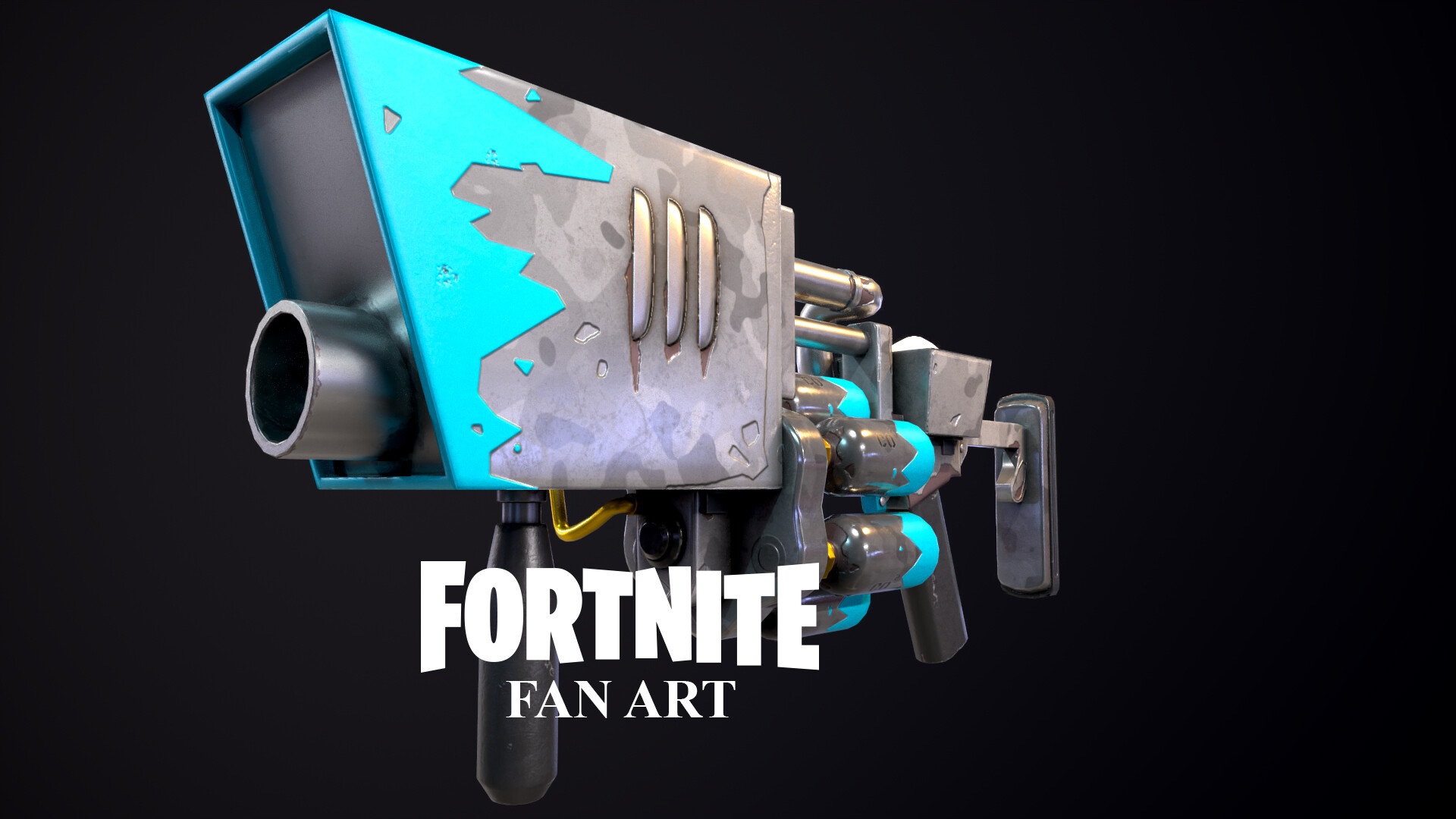 ArtStation - SnowBall Launcher - Fortnite FanArt
