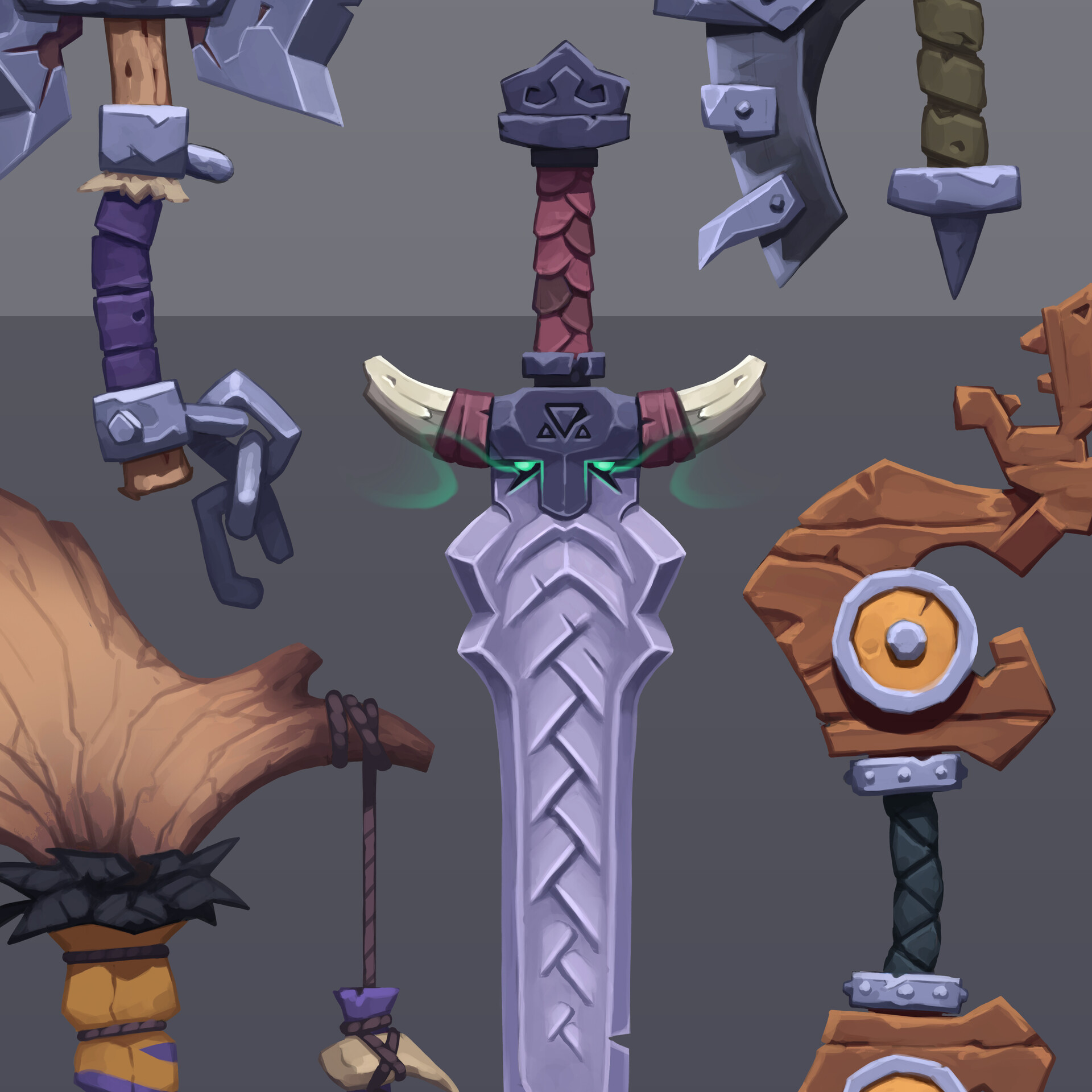 ArtStation - Vrykul Weapon Designs