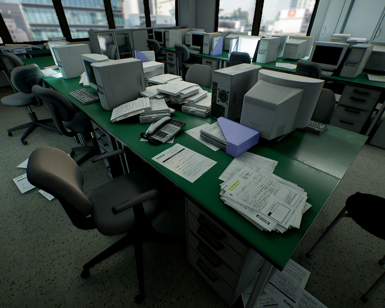 ArtStation - Japanese Retro Office