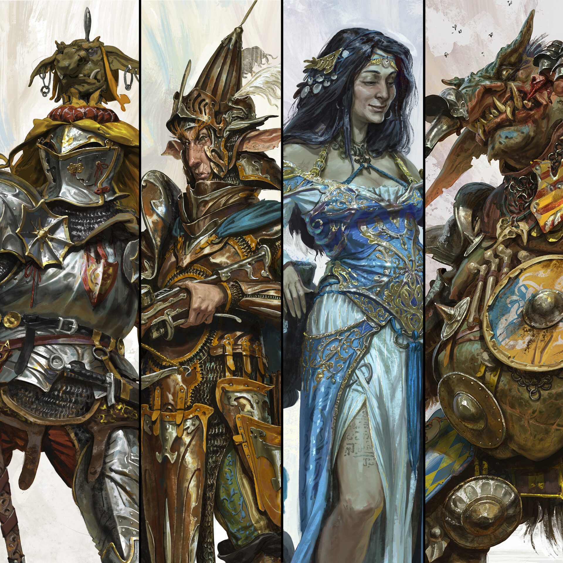 ArtStation - Fantasy characters collection