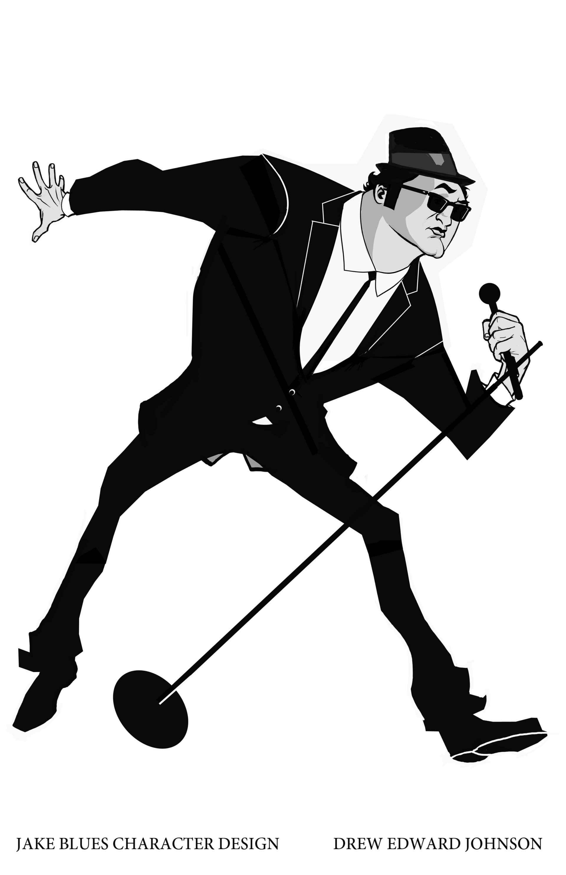 ArtStation - THE BLUES BROTHERS ANIMATED SERIES PROPOSAL MAIN CHARACTER ...