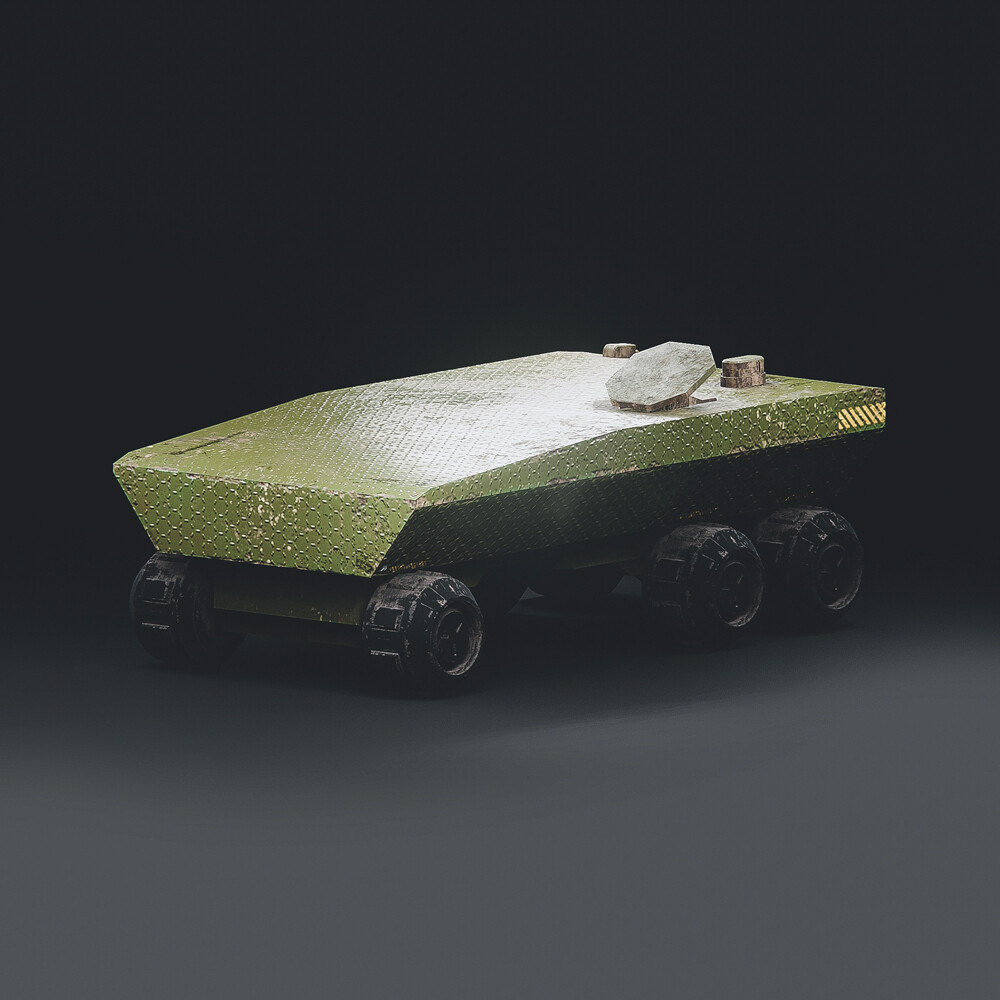 ArtStation - cyberpunk tank