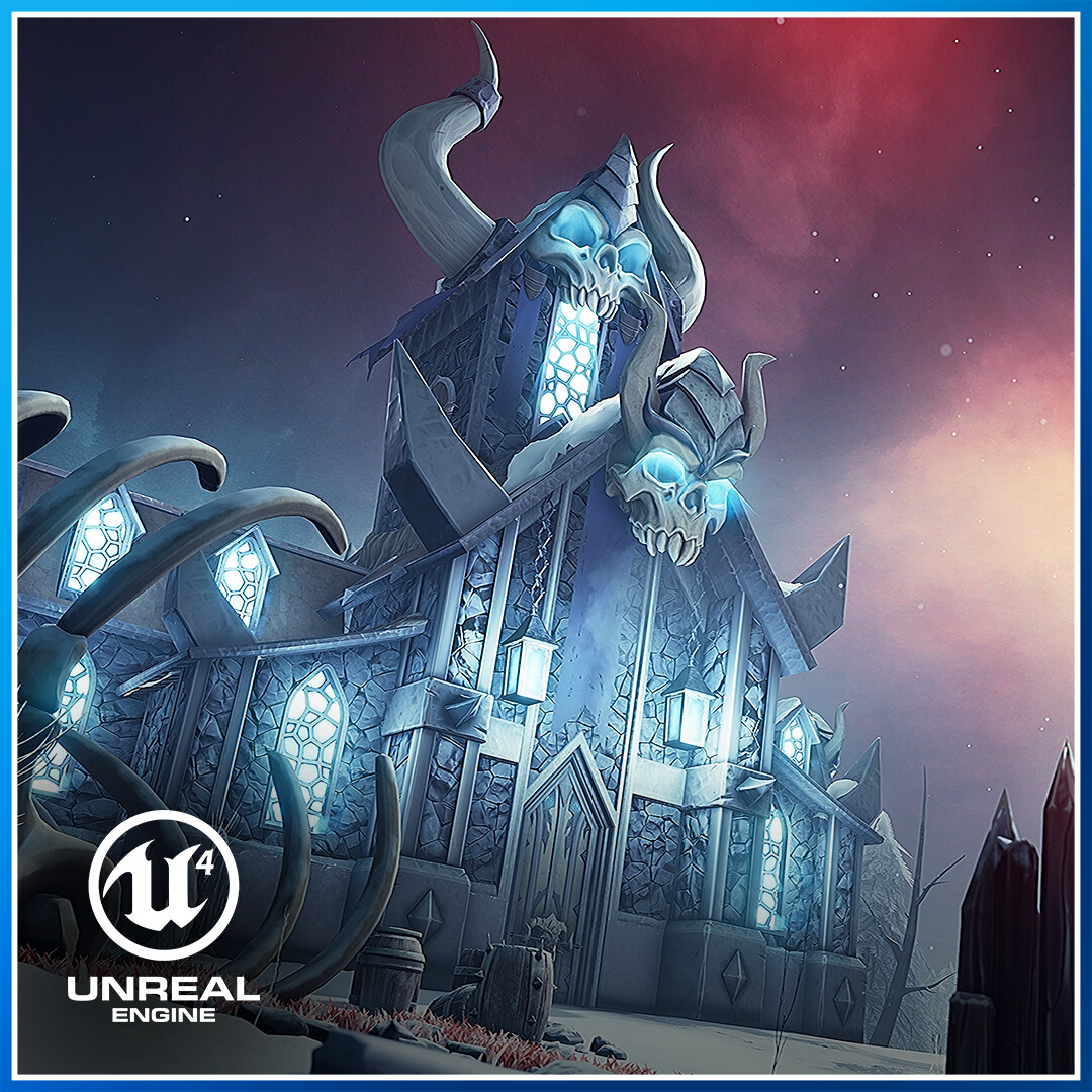 ArtStation - DEATH KNIGHT GARRISON - UE4