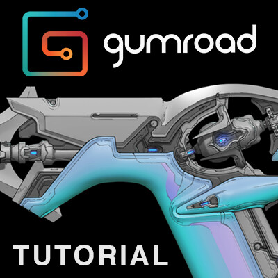 ArtStation - Organic Weapon Design - Tutorial