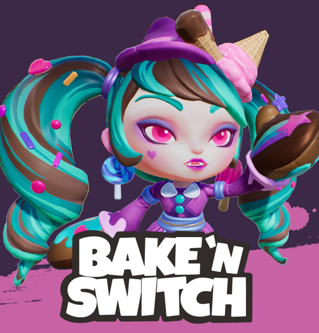 ArtStation - Bake 'n Switch | Candy Witch Sage