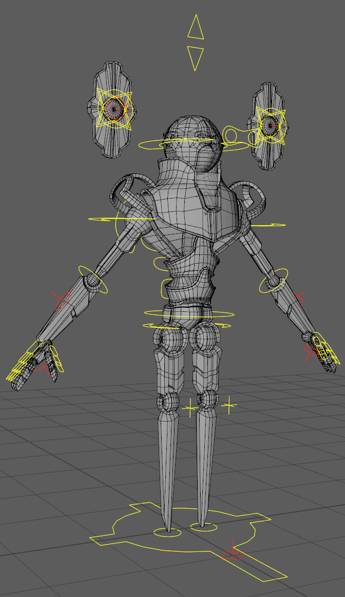 ArtStation - Year 2 Character (Rigging)
