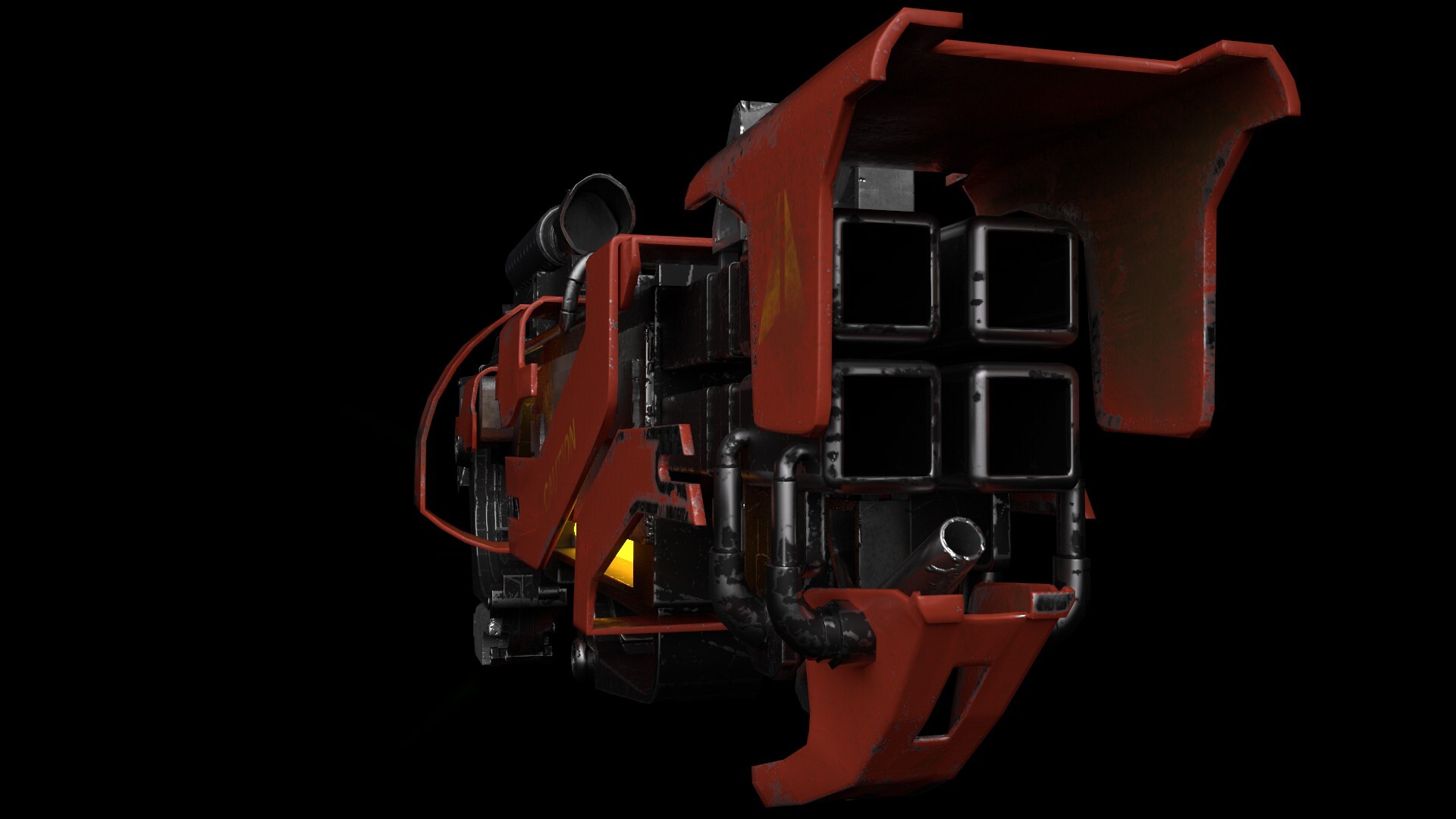 ArtStation - Rocket Raccoon Gun V2