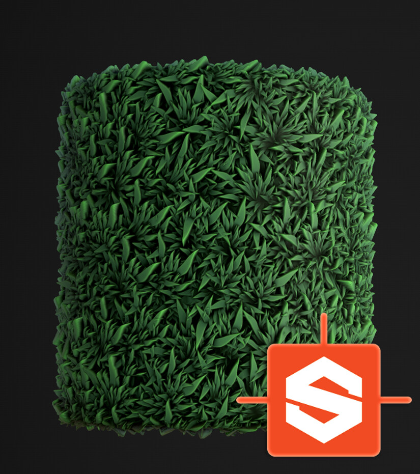 ArtStation - Material - Stylized Grass