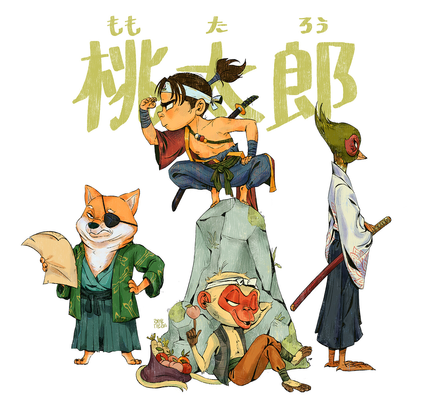 ArtStation - MOMOTARO