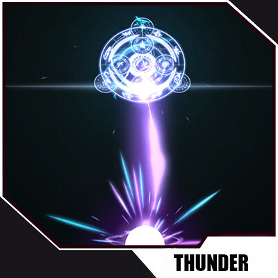 ArtStation - Thunder Magic VFX