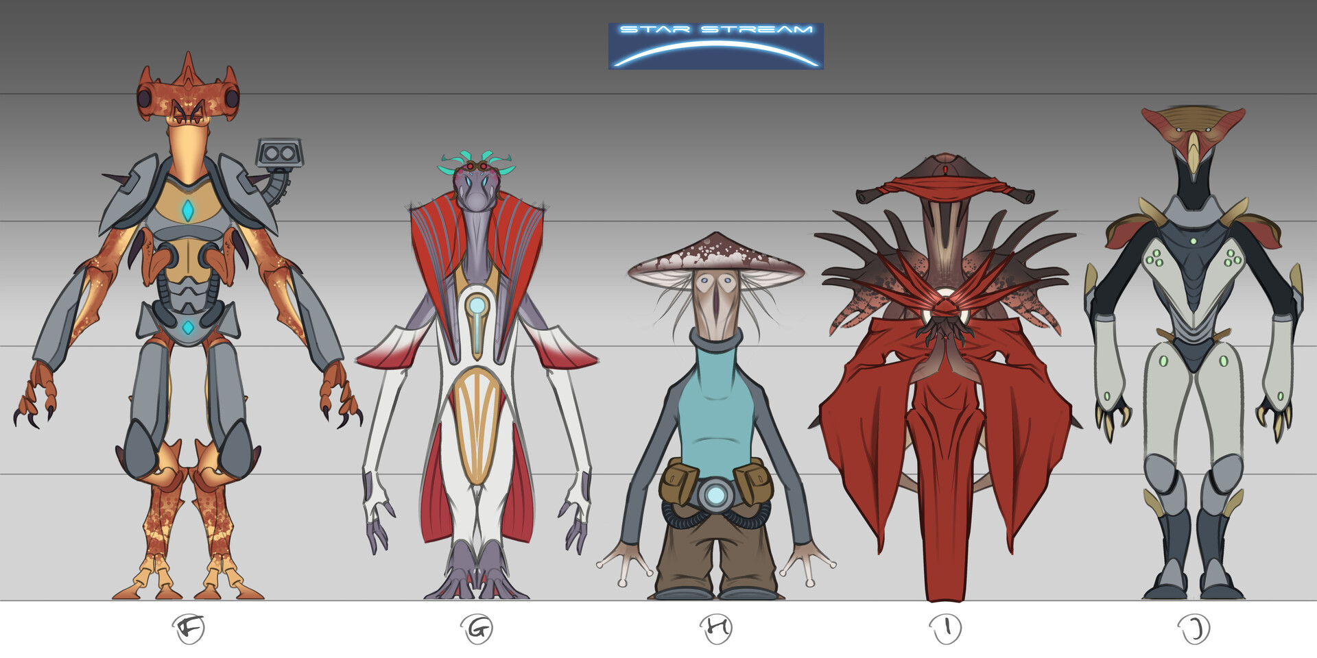 ArtStation - Star Stream: Sapient Aliens