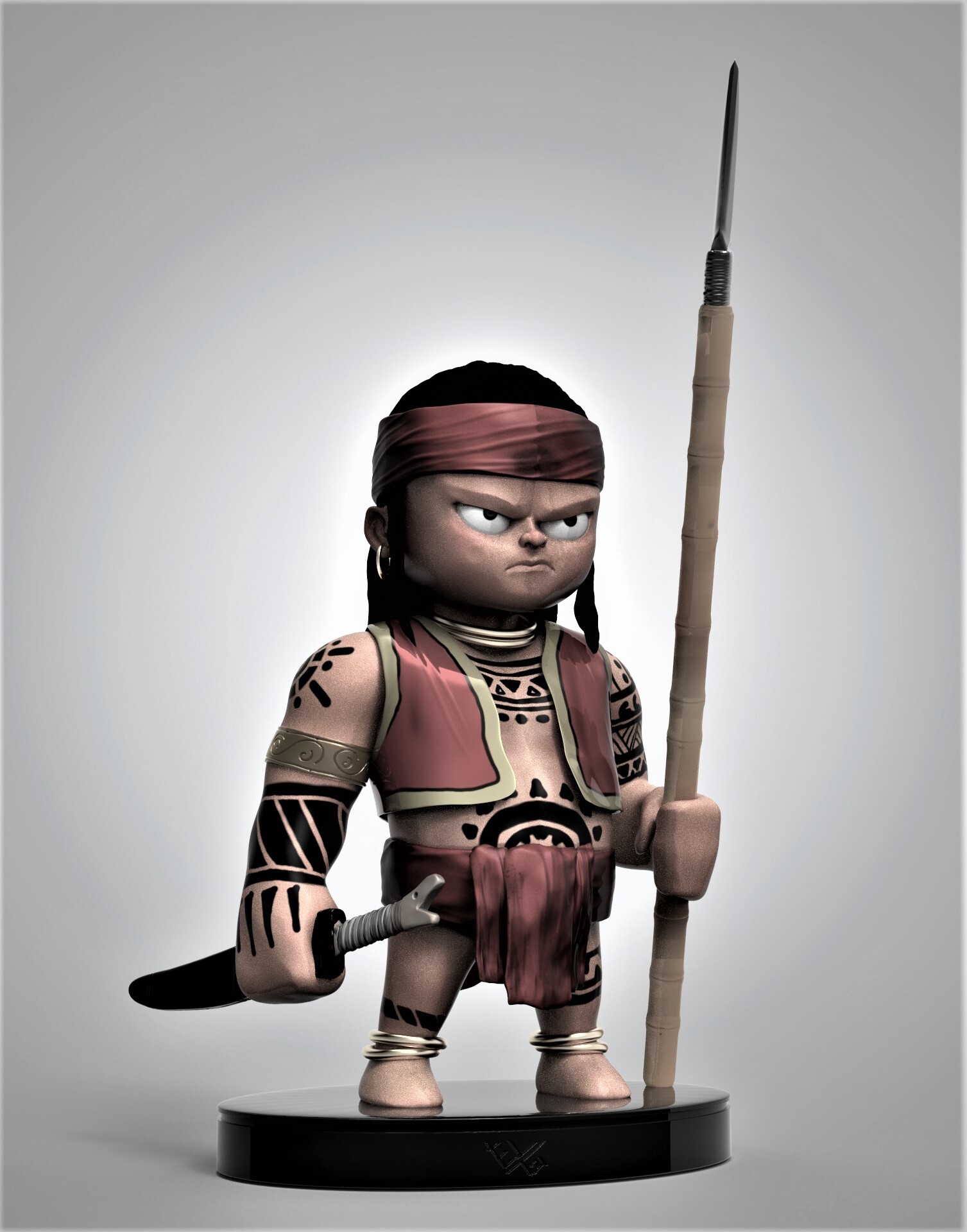 ArtStation - Pinoy Warrior - Chibi
