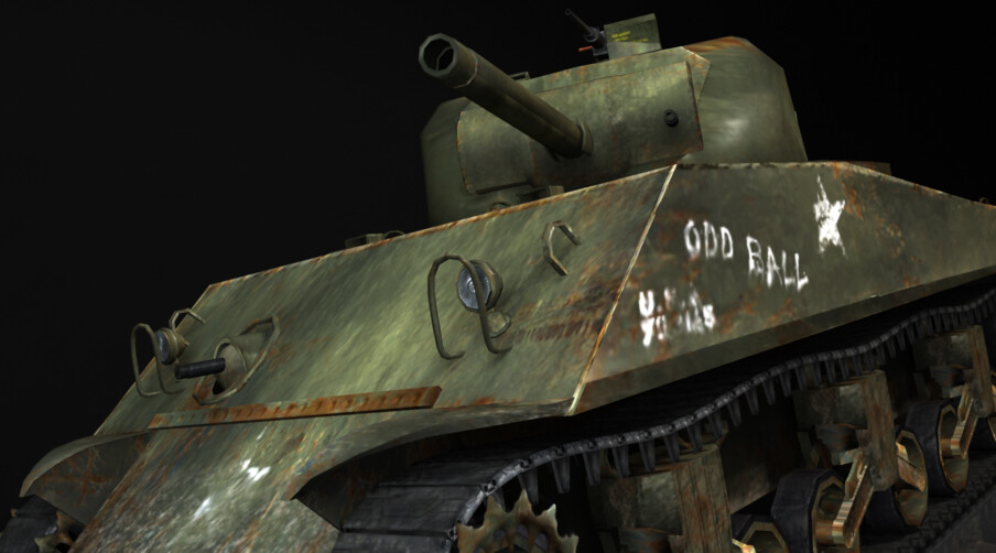 ArtStation - M4 Sherman Tank