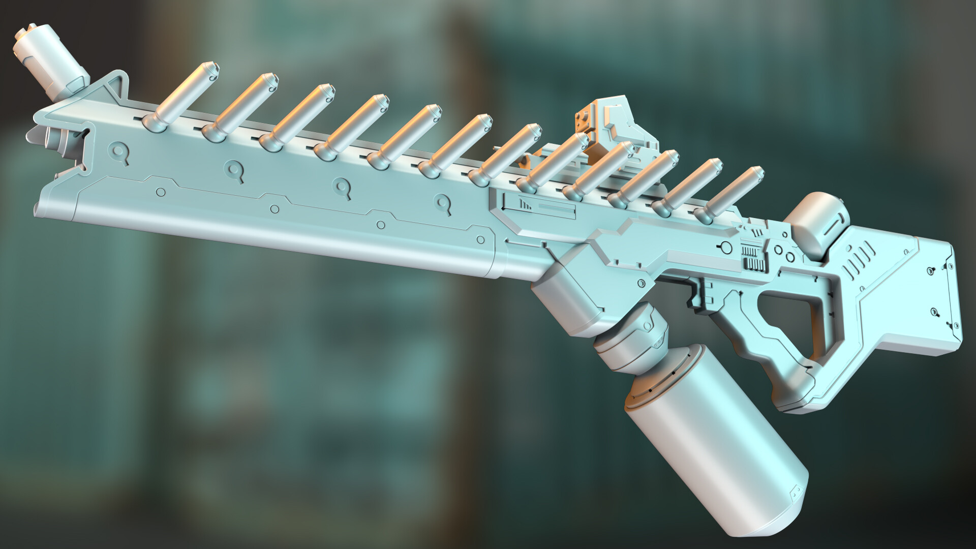 ArtStation - District_9 rifle