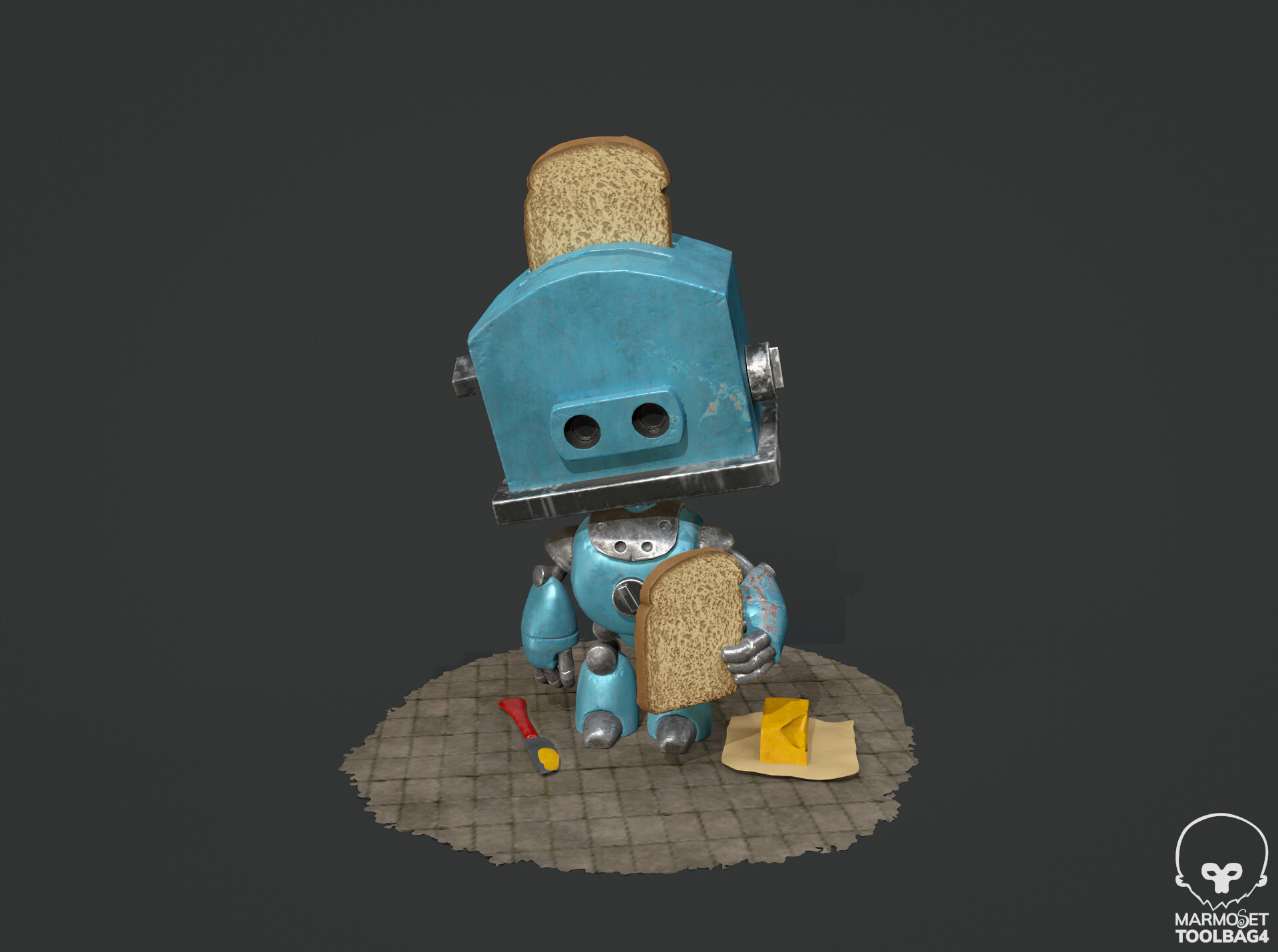 ArtStation - Robot Toaster