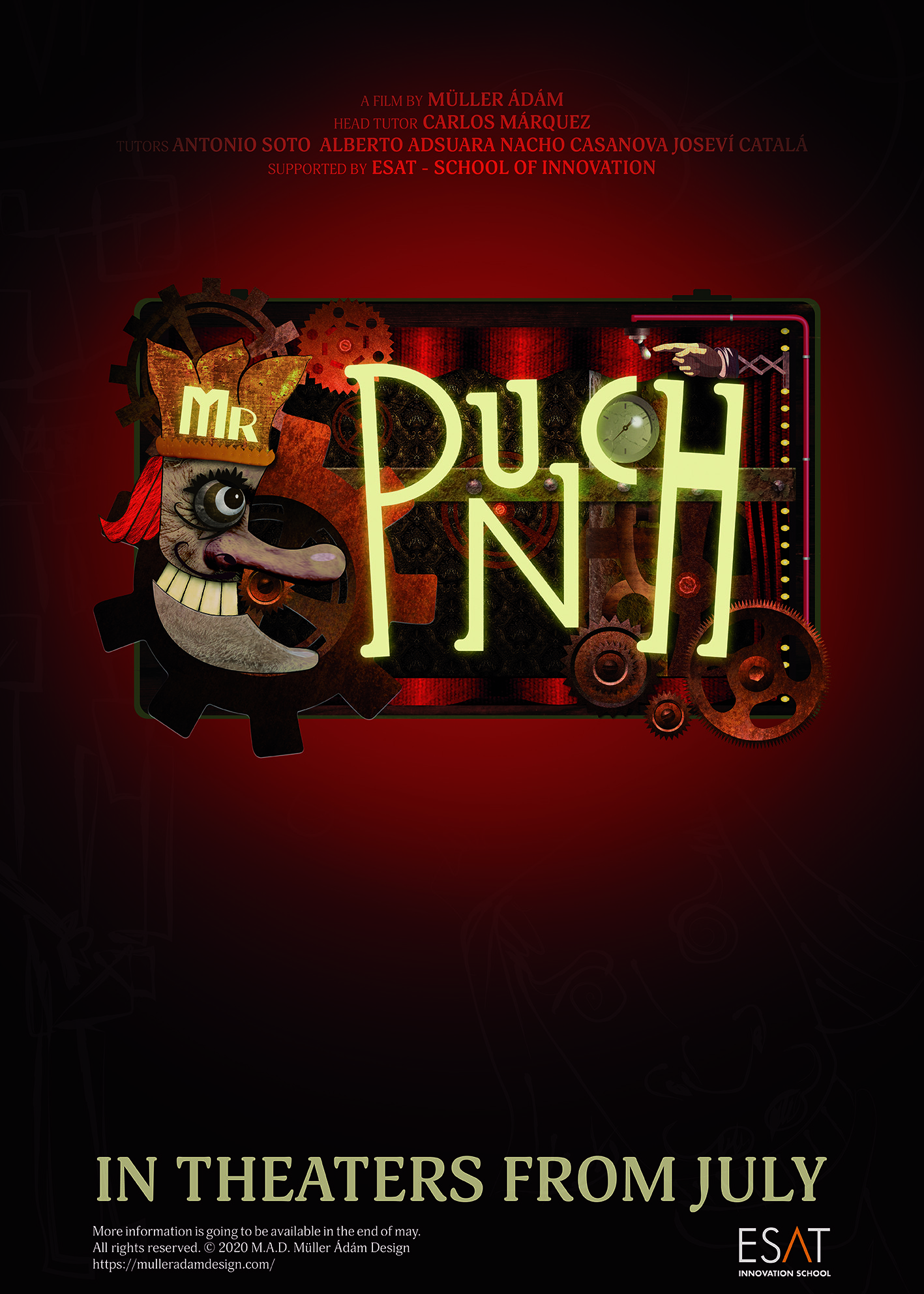 ArtStation - Mr. Punch, the Shortfilm - Branding