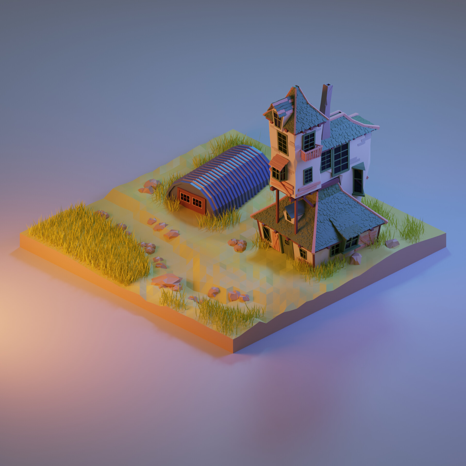 ArtStation - The Burrow