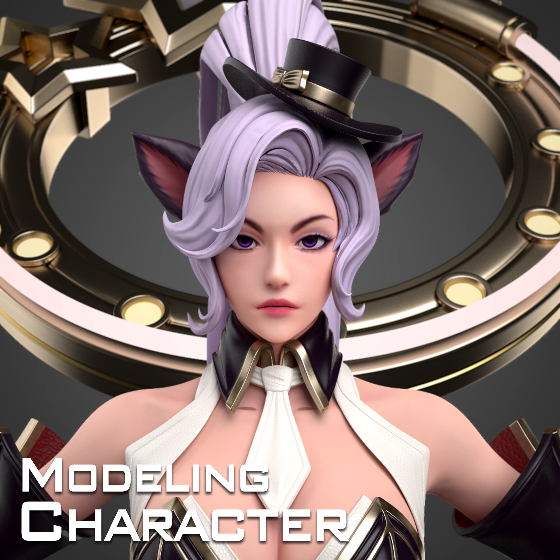 ArtStation - Modeling Character Highpoly