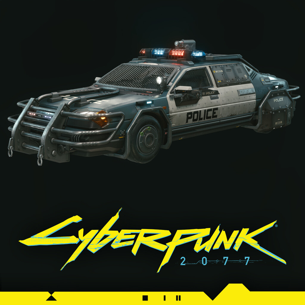 ArtStation - Cyberpunk 2077 - Police Add-On Kit - Archer Hella