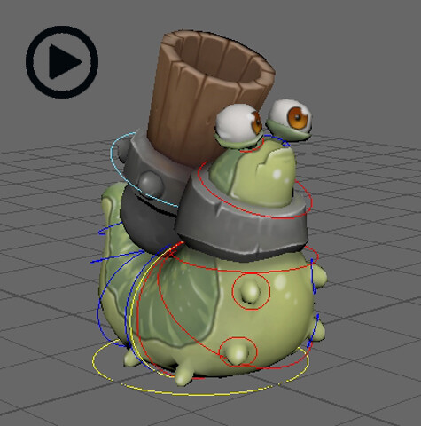 ArtStation - Catakiller Rig Demo