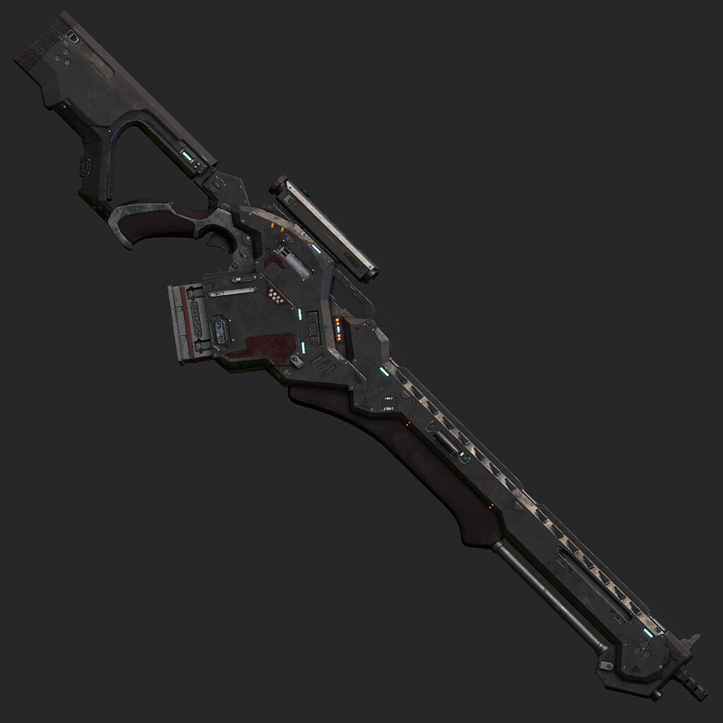 ArtStation - CYRE Long Rifle